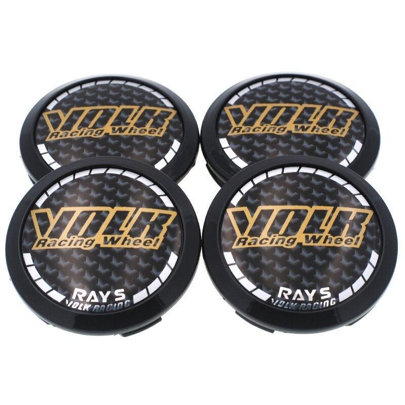 Car Modification: 4PCS 64mm Car Wheel Center Caps for Rays Volk Racing ...