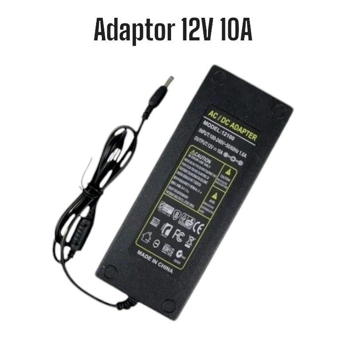 12v 10A Adapter Real Power Supply 10A 12V For Led Strip Monitor CCTV ...