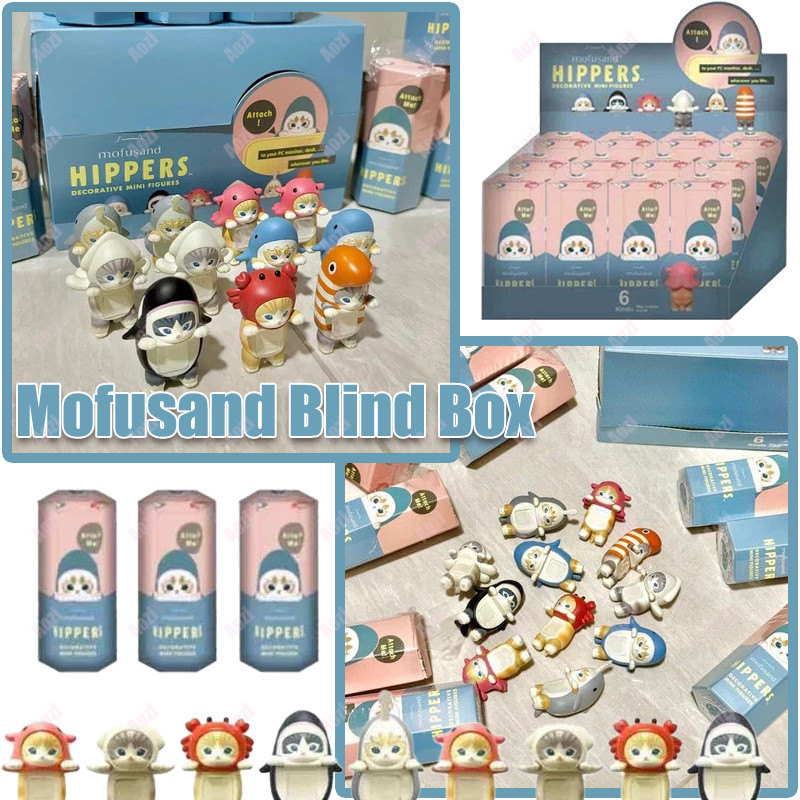 【COD】 Sonny Angel HIPPERS Mofusand Blind Box Party Mini Figure Cute ...
