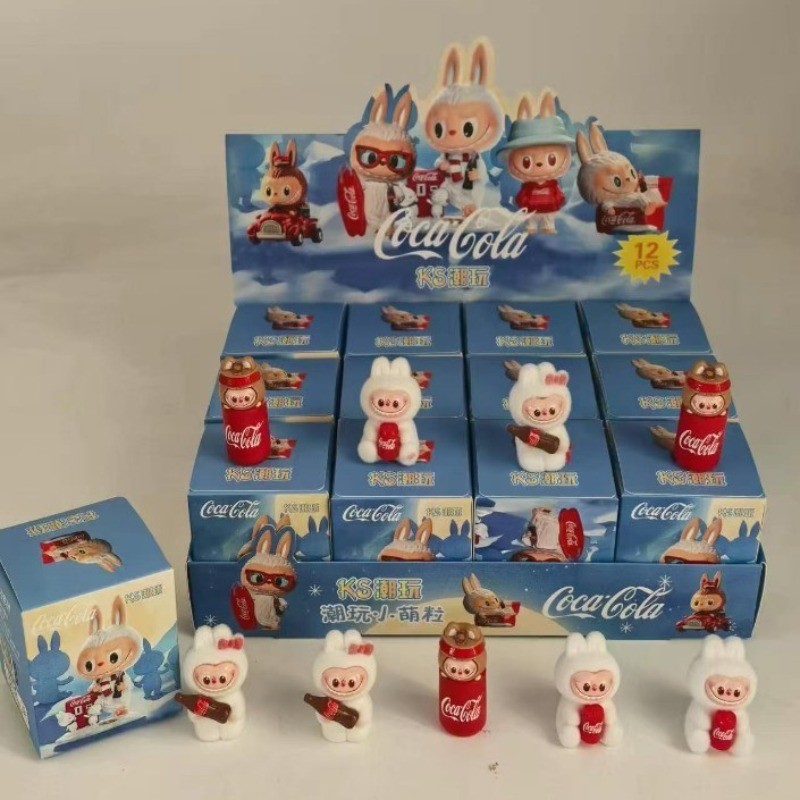 Coca Cola Series THE MONSTERS Doll Blind Box Action Figure 3D Creative ...