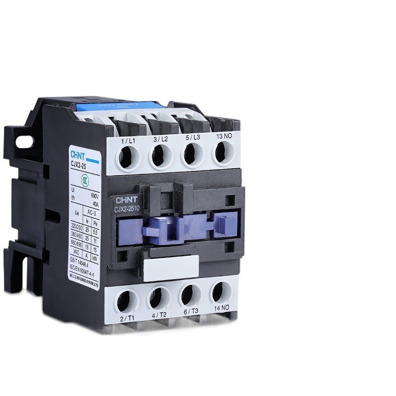 »AC contactor 220V single-phase CJX2-1210 1810 3210 three-phase 380V24V DC contactor | Shopee ...
