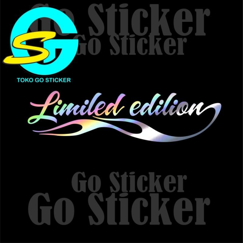 Limited Sticker Rare Sticker for Motorcycle and Car Decals Vinyl ...