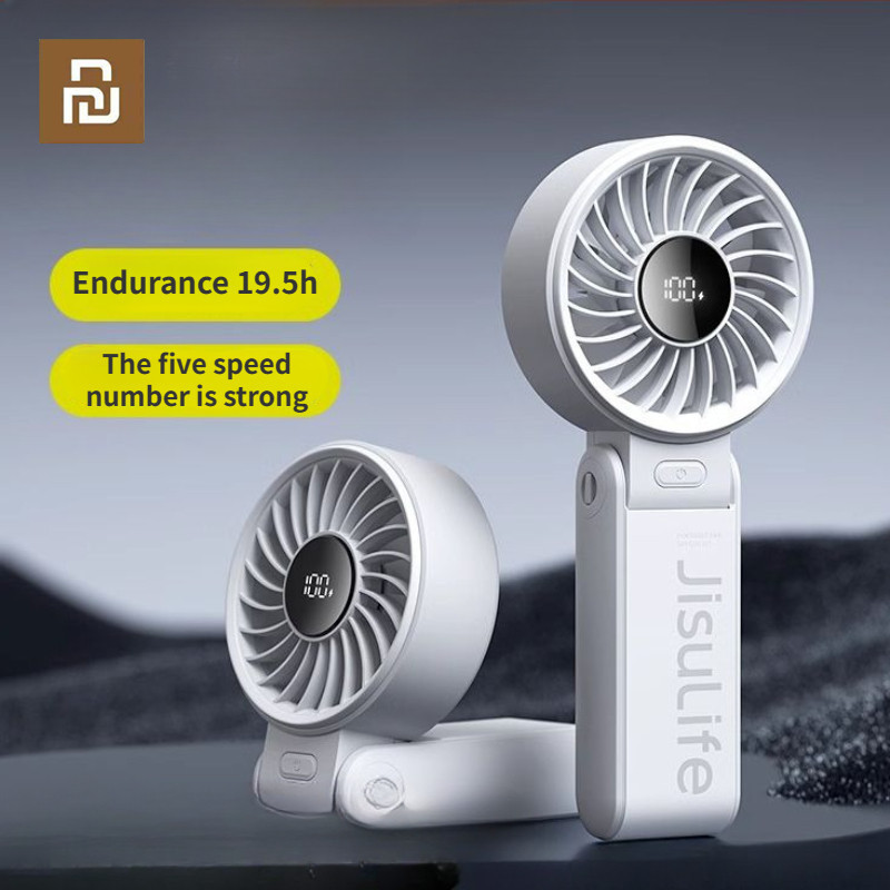 Youpin JISULIFE USB Handheld Small Fan Mini Portable Foldable Ultra ...