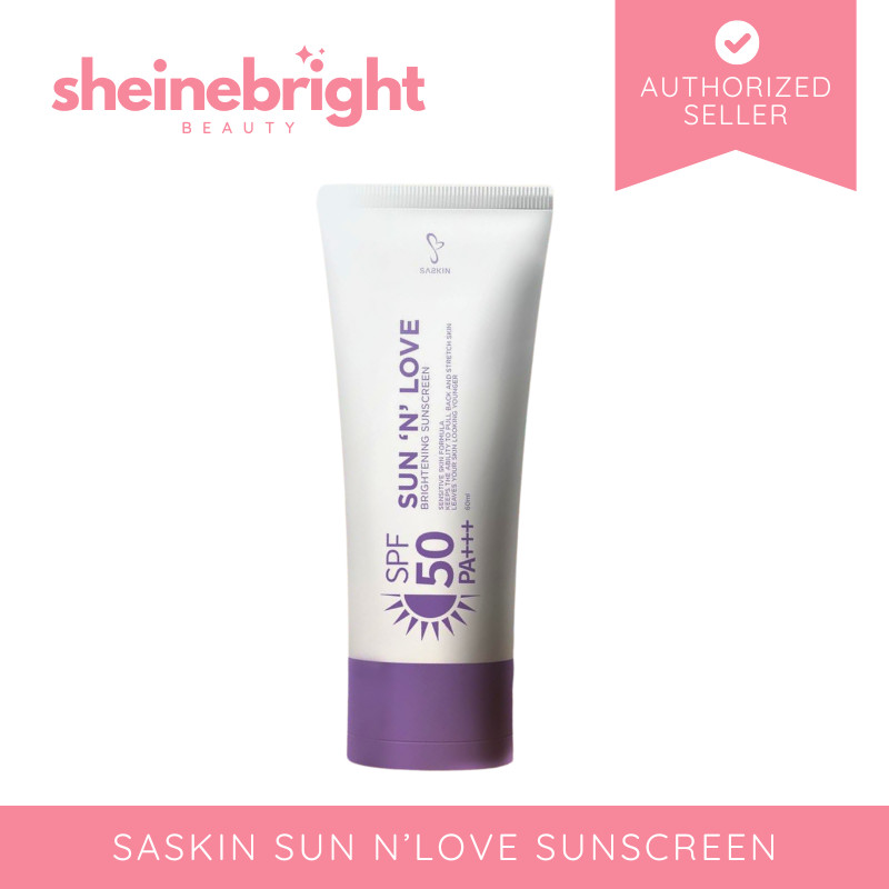 Saskin Sun 'N' Love Sunscreen SPF 50+++ Sachzna Laparan Sunscreen, No ...