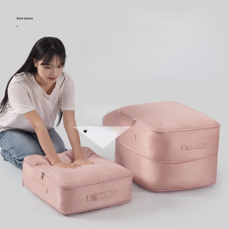 Down jacket storage bag, travel clothing sorting bag, clothes quilt ...