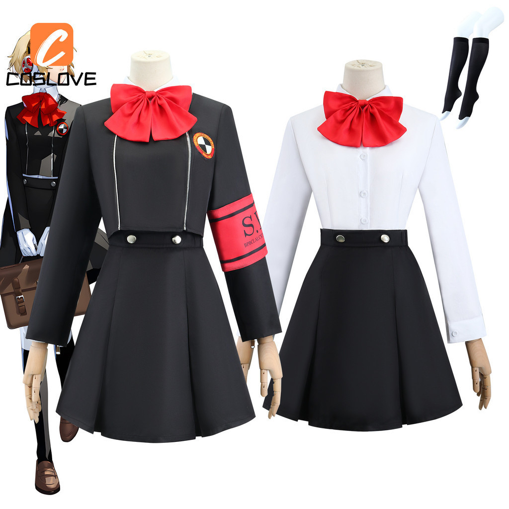 Anime Game Persona 3 Reload Aigis Cosplay Full Set Costume Suit for ...