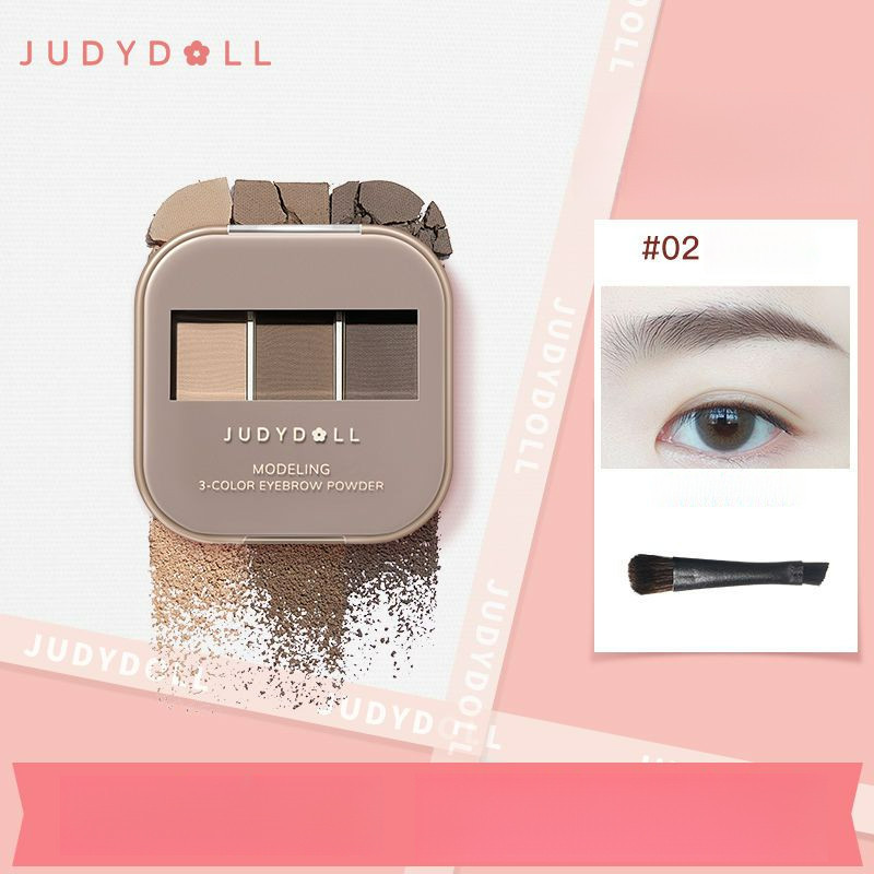 Judydoll JudydoLL Three-Dimensional Eyebrow Powder Three-Color Brow ...