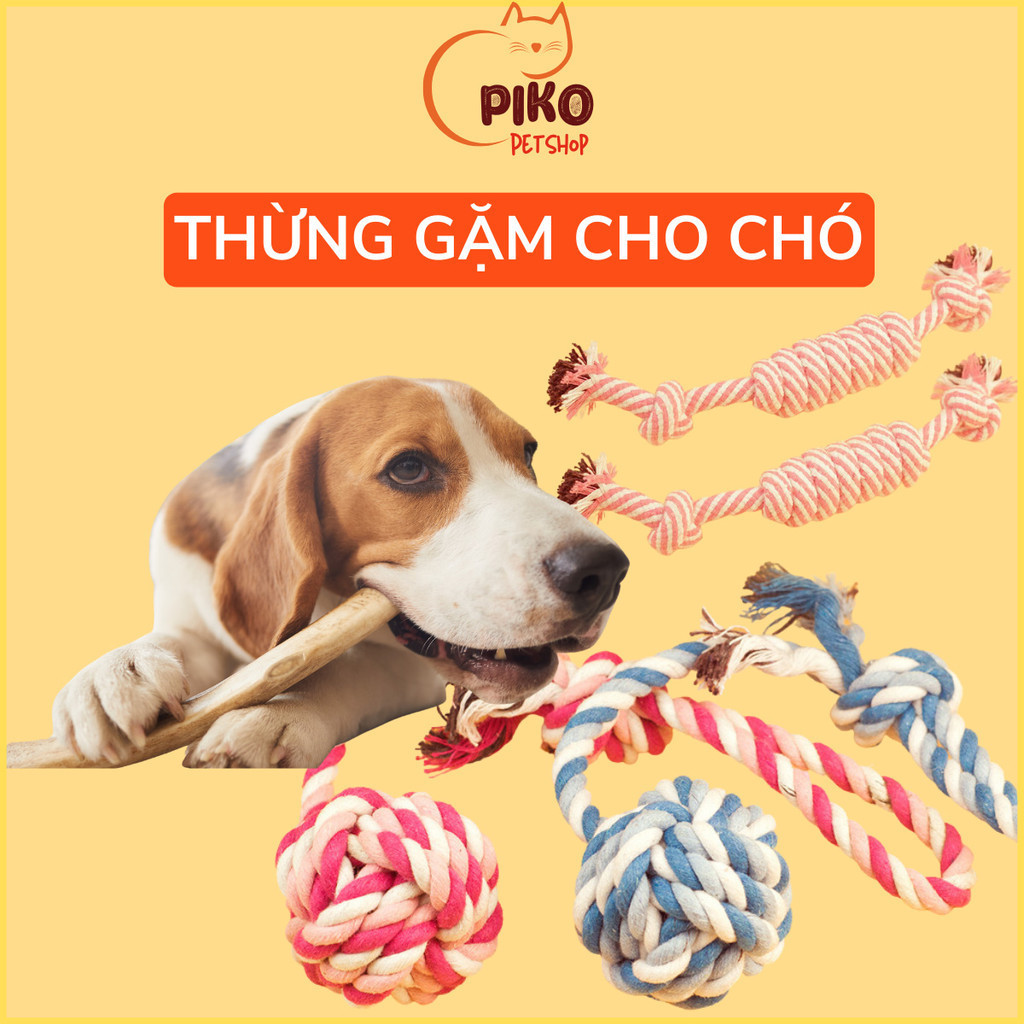 Rope toy for dogs to clean their teeth, do not chew furniture, protect ...