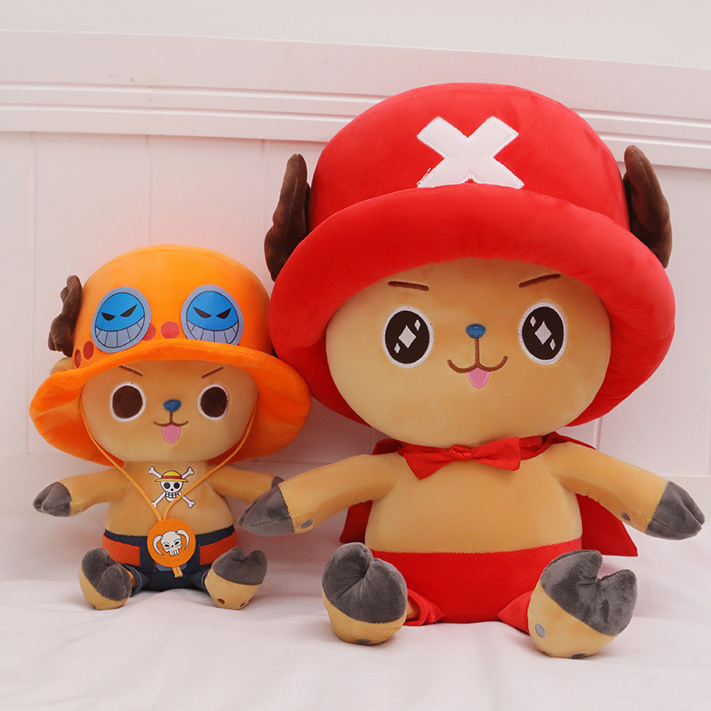 Tik Tok Cute One Piece Chopper Doll One Piece Luffy Plush Toy Children ...