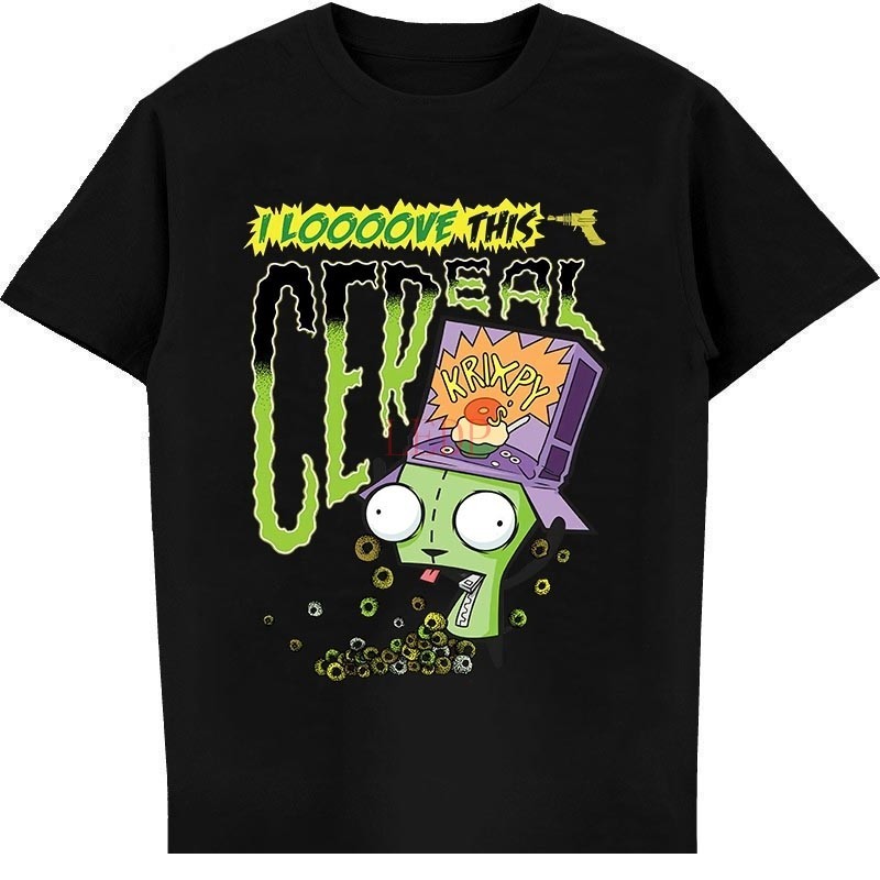 Invader Zim I Love This Cereal Mens T Clothing Cotton | Shopee Philippines