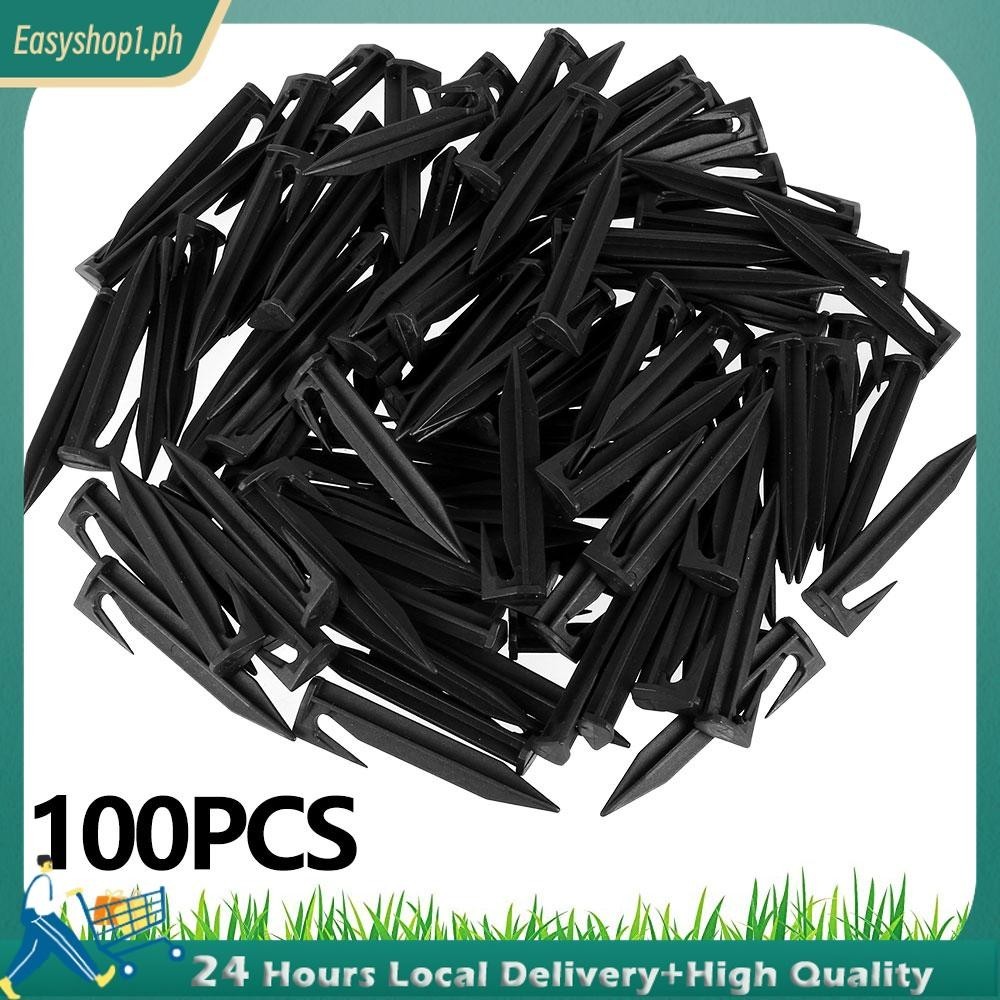 100Pcs Garden Lawn Mower Peg Boundary Nail Ground Anchor for Mower ...