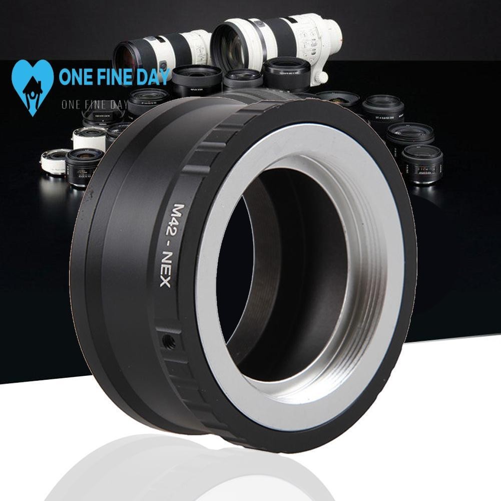 M42 Lens To Sony Nex Mirrorless Adapter Ring For Nenene Bodies | Shopee ...