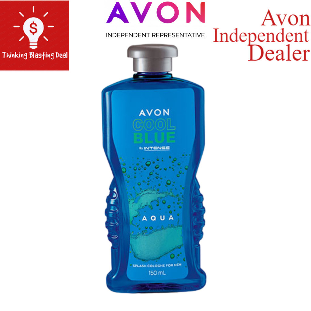 Avon Cool Blue Splash Cologne For Men 150 ML - Aqua | Shopee Philippines