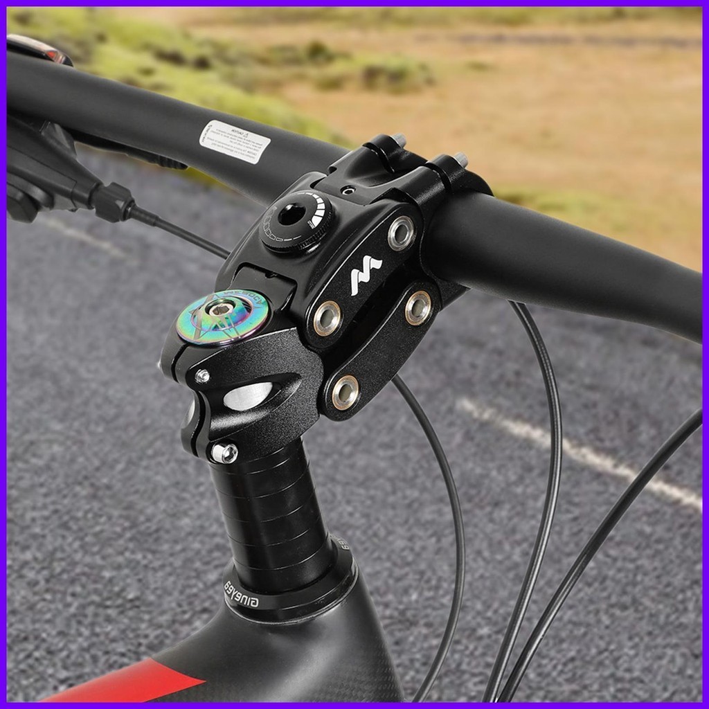 Mountain Bicycle Stem 7 Degree 45mm Height Rise Bicycle Handlebar Stem ...