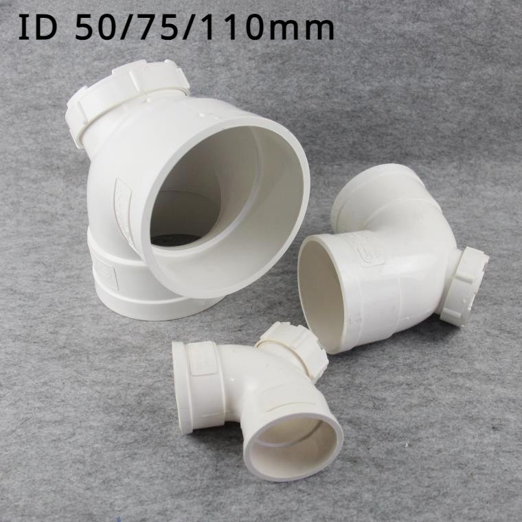 [DXM] Pvc Drain Pipe with Mouth Elbow with Inspection Mouth 90 Degree ...