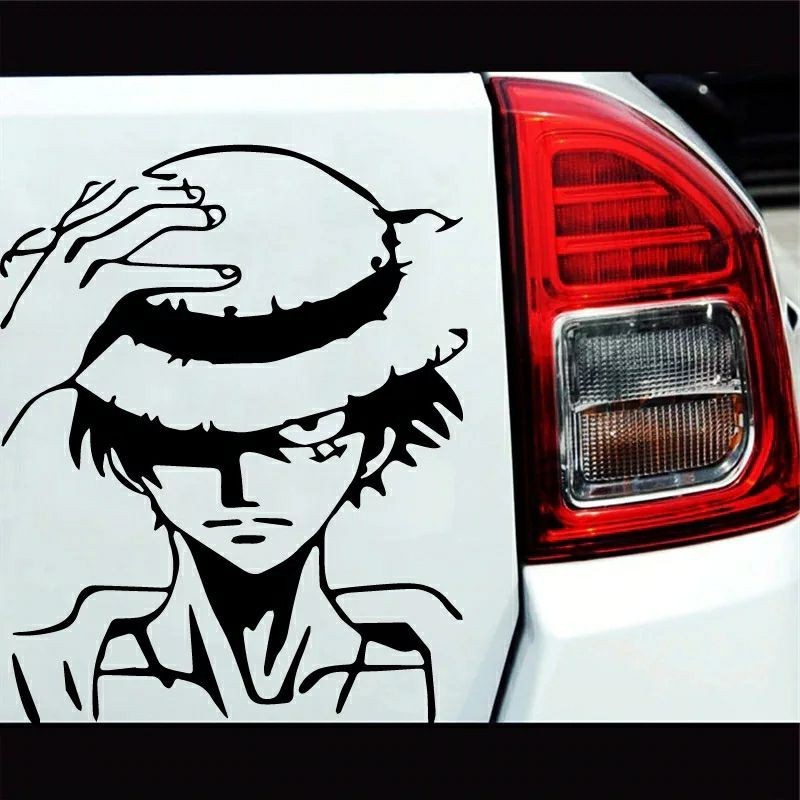 One Piece Monkey D Luffy Stickers Waterproof Vinyl Decals for Car ...