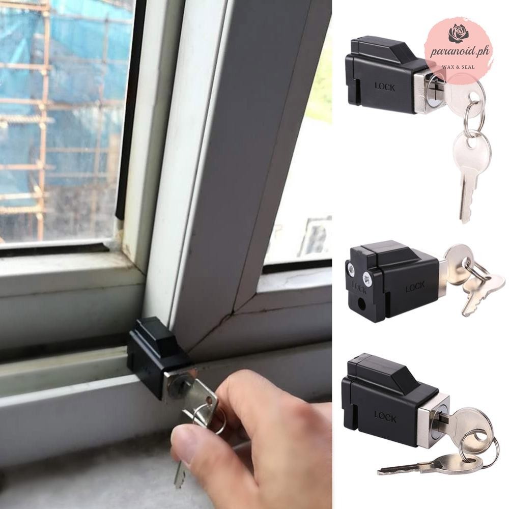 Aluminum Alloy Child Safety Sliding Window Restrictor Lock with 2 Keys ...