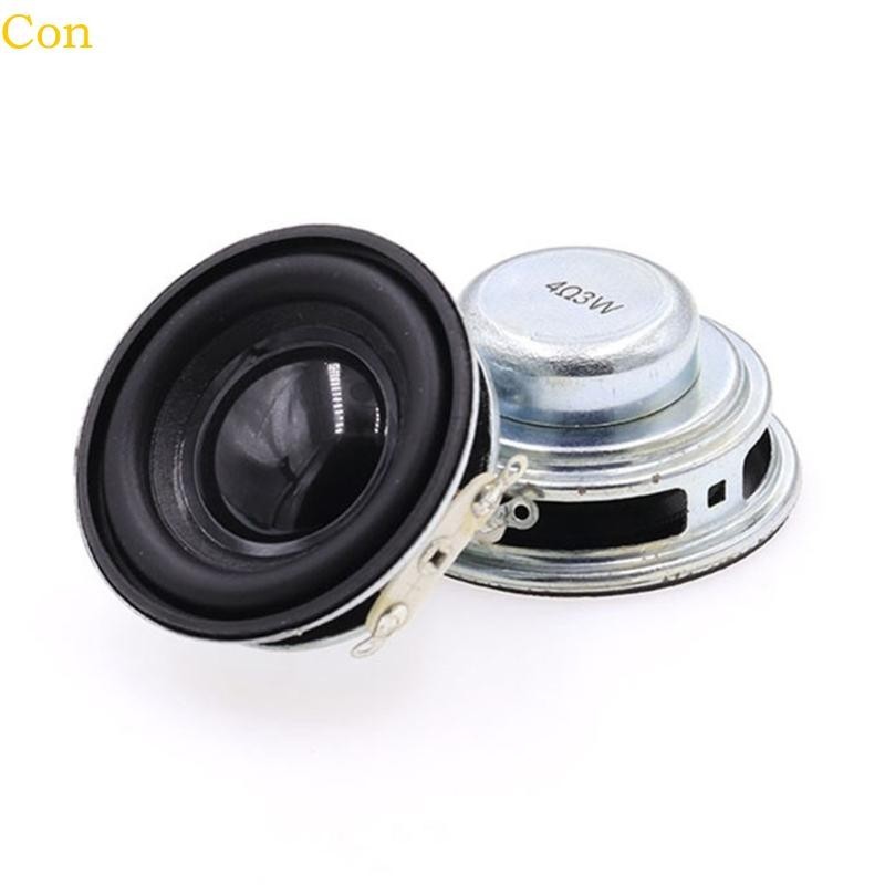 Con 2Pcs 40mm Speakers 1 5Inch Full frequency 4Ohm 3W Loudspeaker DIY ...