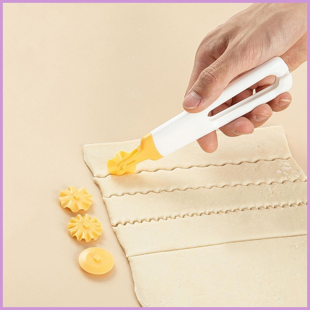 Crust Cutter Wheel 4-in-1 Pizza Dough Crimper Cutting Wheel Kitchen ...