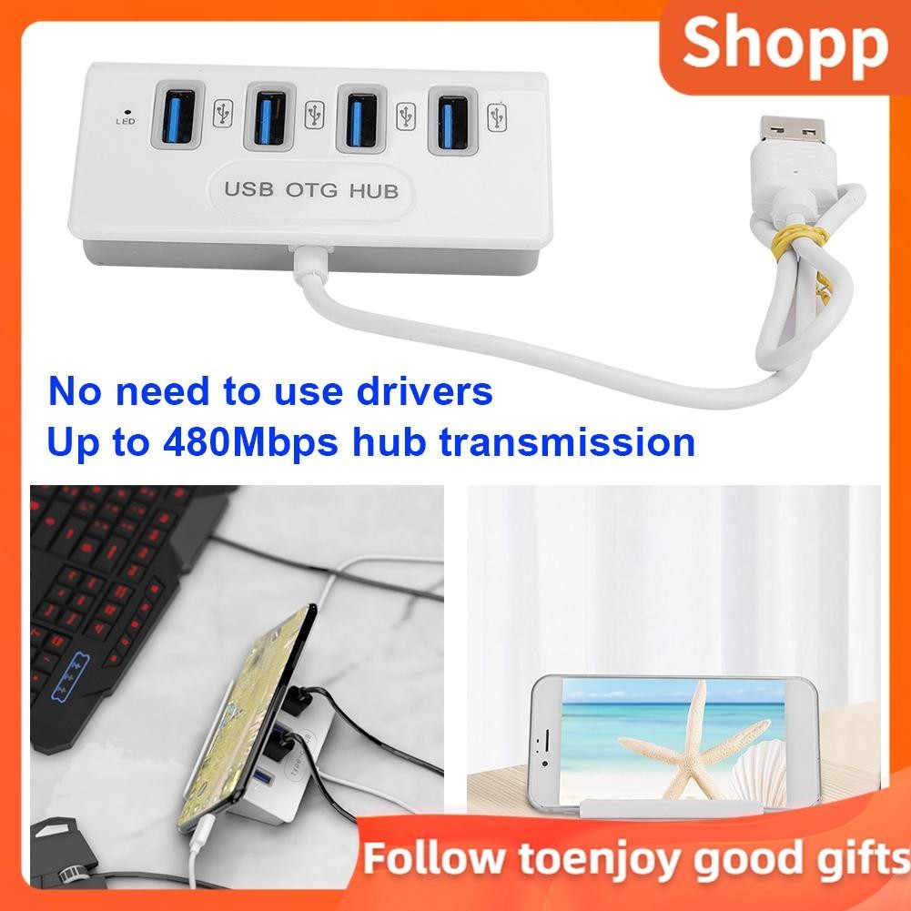 Shopp Docking Station USB2.0 Hub Desktop USB C Micro 4 In-1 Type ...