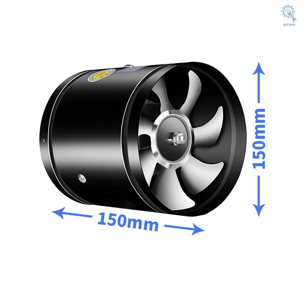 Round Inline Booster Duct Fan Exhaust Ventilation Fan with Low Noise ...