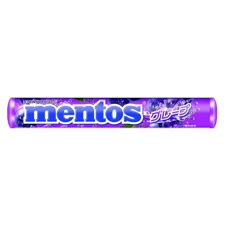 Kracie Foods Mentos Grape 37.5g x 12 pieces Kracie Foods Mentos Mint 37 ...