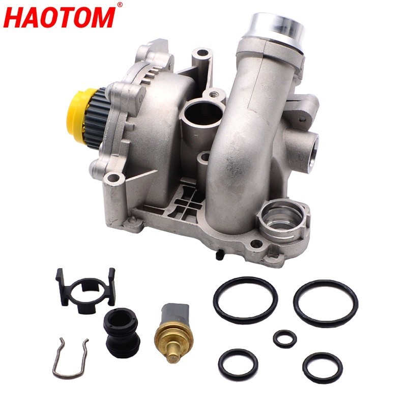 RS+☆Aluminum Car Water Pump For VW Golf Jetta GLI GTI MK6 Passat B7 ...