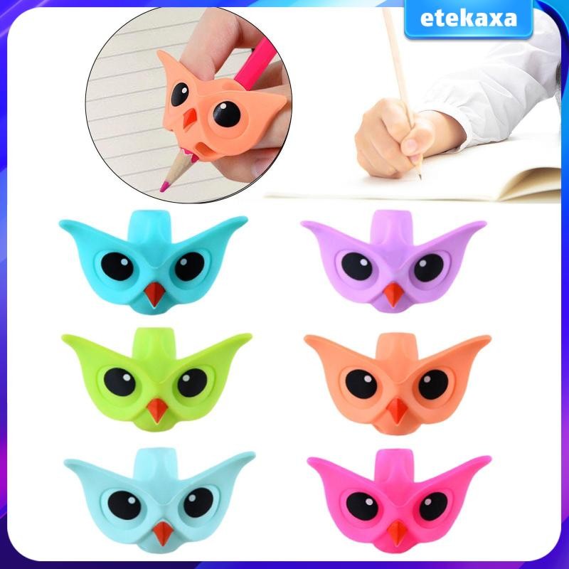 [Etekaxa] 3Pcs for Kids Handwriting Pencil Holder Ergonomic Shaped ...