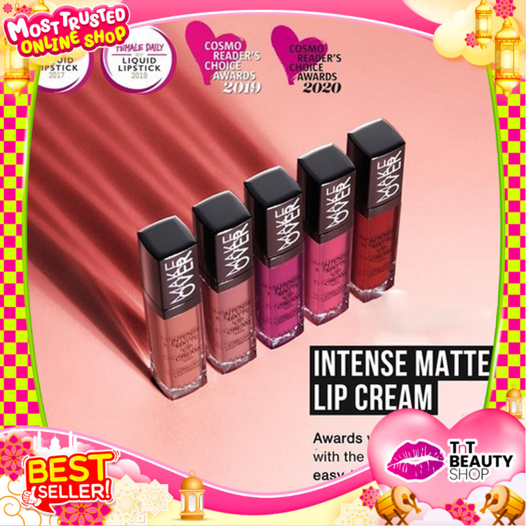 MAKE OVER Intense Matte Lip Cream 6,5g | MakeOver Lip Cream | TnT ...