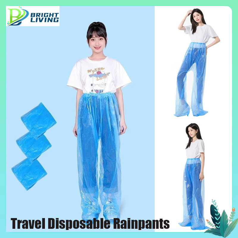 Disposable Rain Pants Travel Disposable Rainpants Raincoat Adult ...