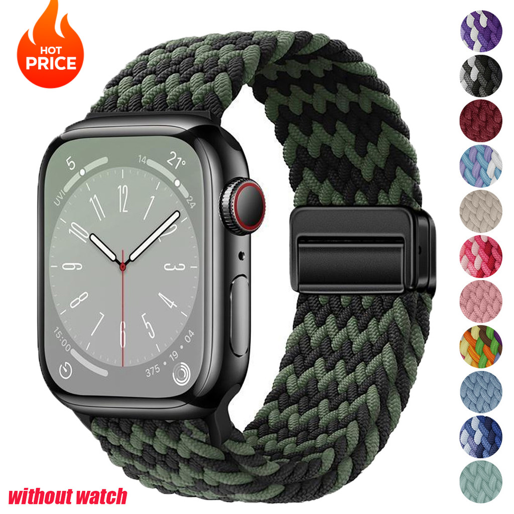 Nylon Weaving Multiple Colors Strap For Apple Watch Ultra 2 49mm Series ...