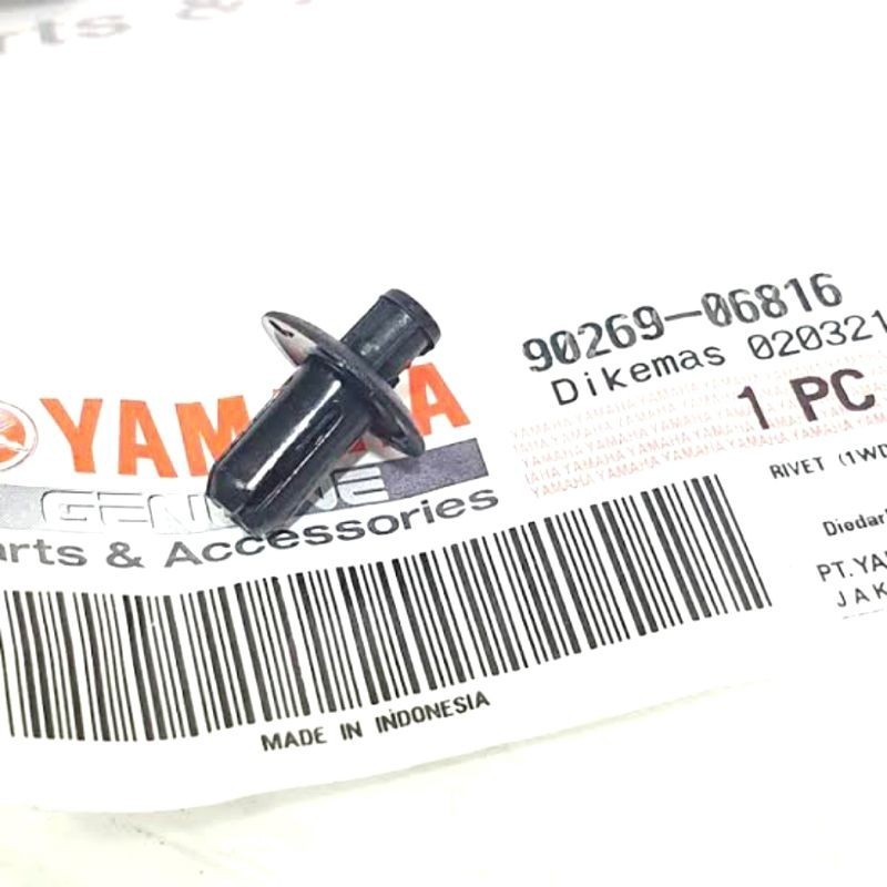 Original plastic clip rivet ripet fishing clip body nmax n-max aerox ...