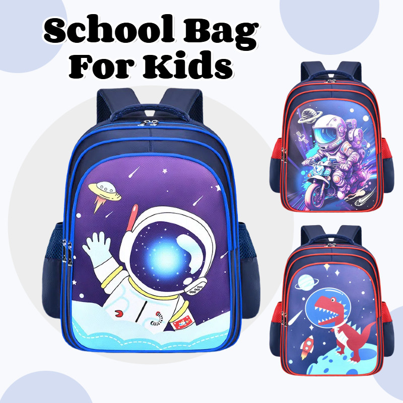 2025 New Astronaut School Bag For Kids Boy Age 8-16 Large Capacity ...