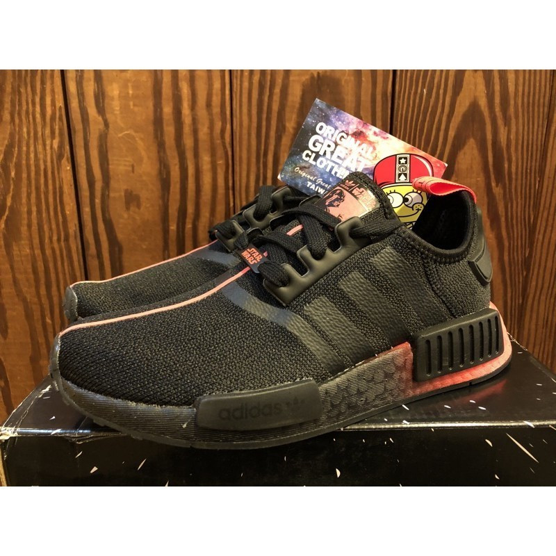 Star WARS x ad NMD R1 Black Gradient Red Joint FW2282 | Shopee Philippines