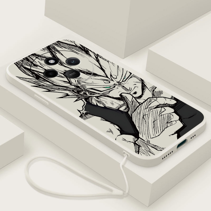 Xiaomi C75 POCO C75 Case Dragon Ball Silicone Case Super Saiyan Art ...