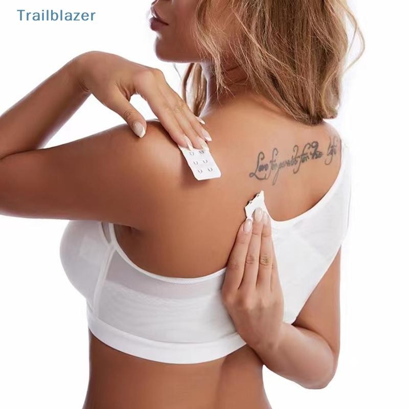 TBPH Women Post Surgical Surgery Front Open Full Support Recovery Bra Non-padded Wire Free Post ...