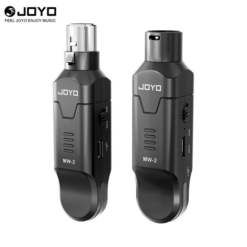 JOYO MW-2 Wireless Microphone System 2.4GHz Auto Frequency Hopping ...