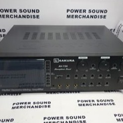 Sakura AV-735 Stereo Mixing Amplifier (Original) | Shopee Philippines