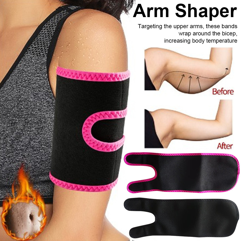 Arm Shaper Neoprene Sweat Arm Fat Burner Sport Slimmer Slimmer Armbands ...