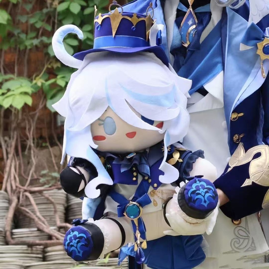 Genshin Impact Premium Collectible Furina 40cm Focalors Form Plush Doll ...