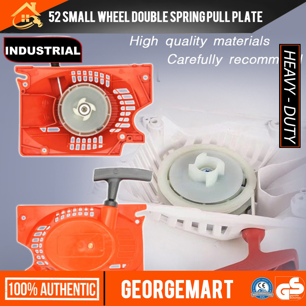 1PC Chainsaw Recoil Starter Double Spring Recoil For 58cc 52cc Gasoline ...