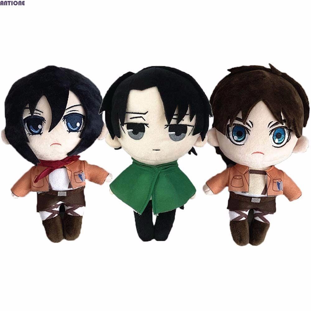 ANTIONE Attack on Titan Figure Toys Anime Anime Dolls Plush Pillow Eren ...