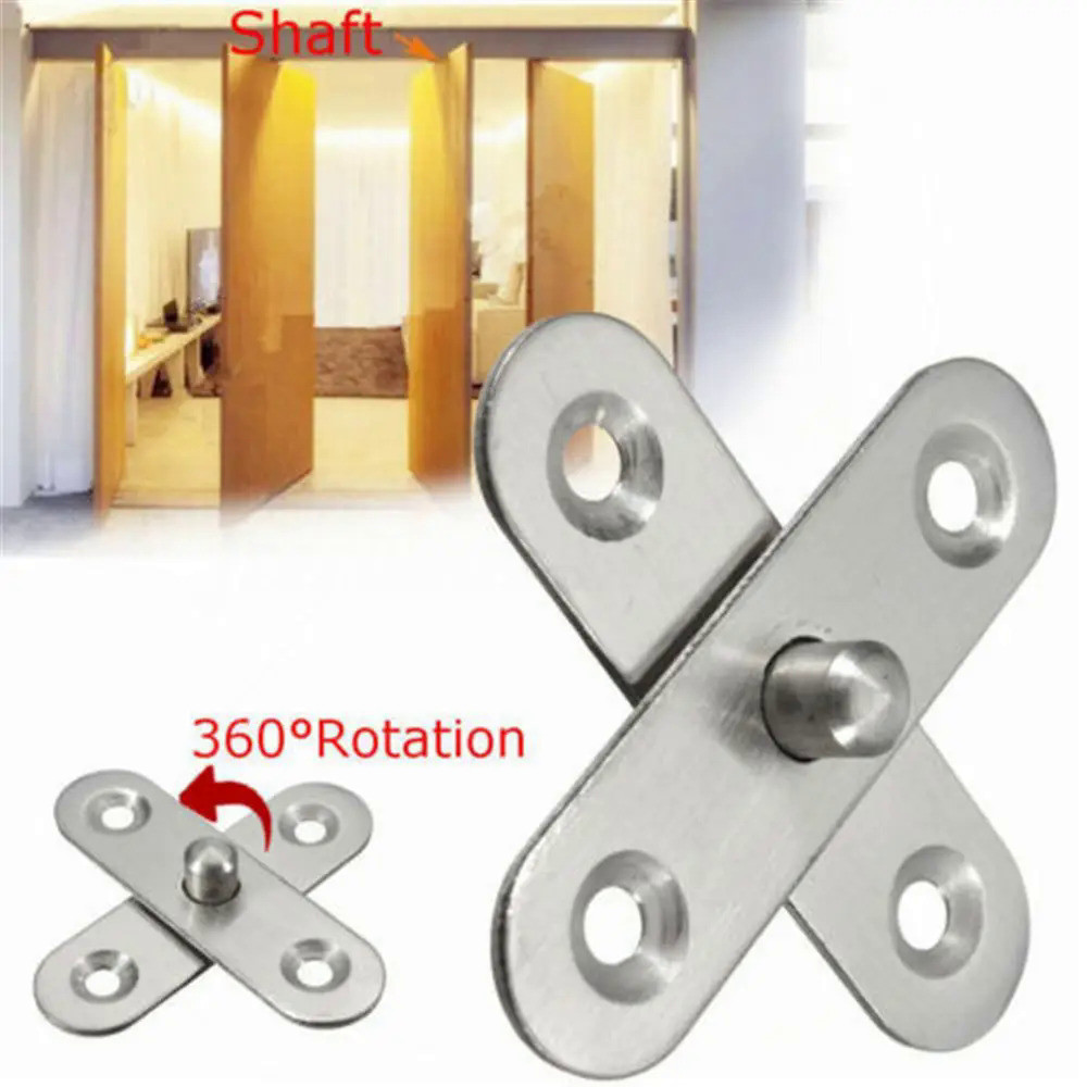 360 Degree Hidden Hinges For Doors Stainless Steel Upper Lower Hinge ...