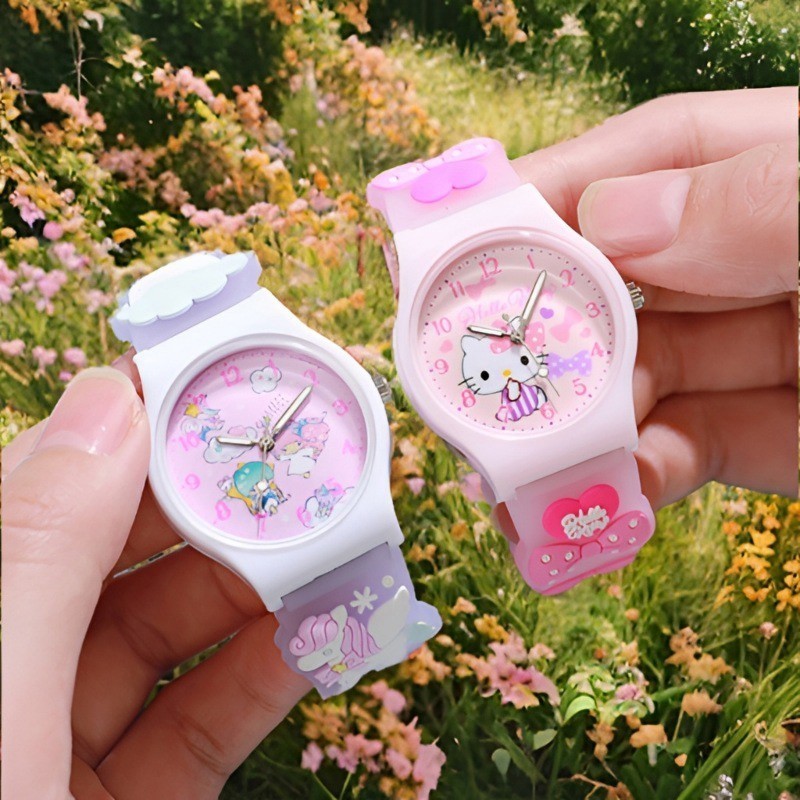 Genderless Quartz Watch Cartoon 3D Watch Strap Silicone Watch Strap ...
