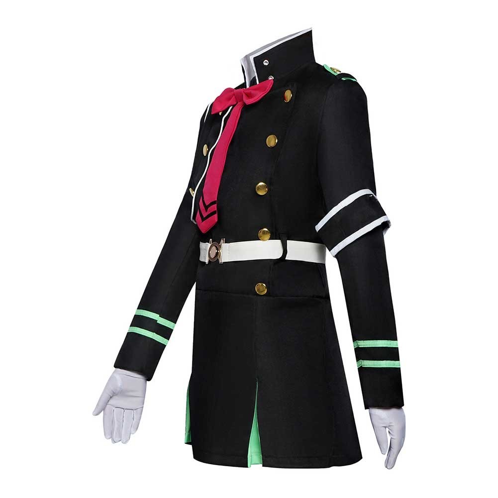 Seraph Of TheEnd Costume Shinoa Hiiragi Cosplay Teikoku Army Moon Ghost ...