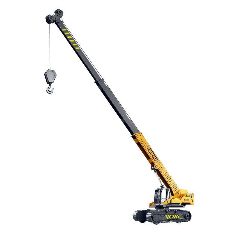 super long-arm crane toy: realistic engineering vehicle for kids' play ...