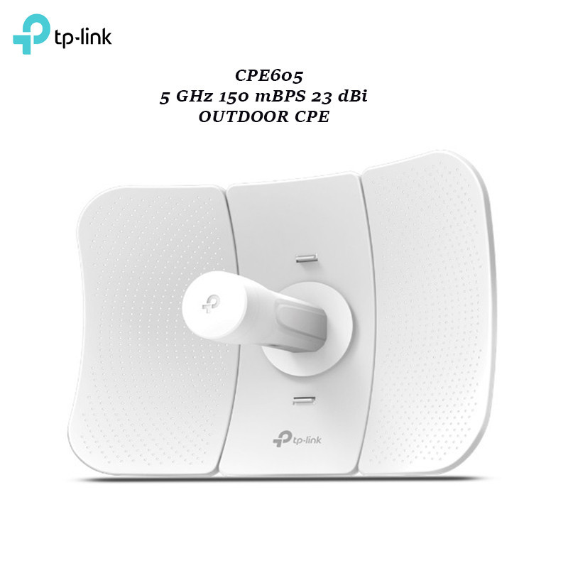 TP-Link CPE605 5GHz 150Mbps 23dBi Outdoor CPE Outdoor AP Point to Point ...