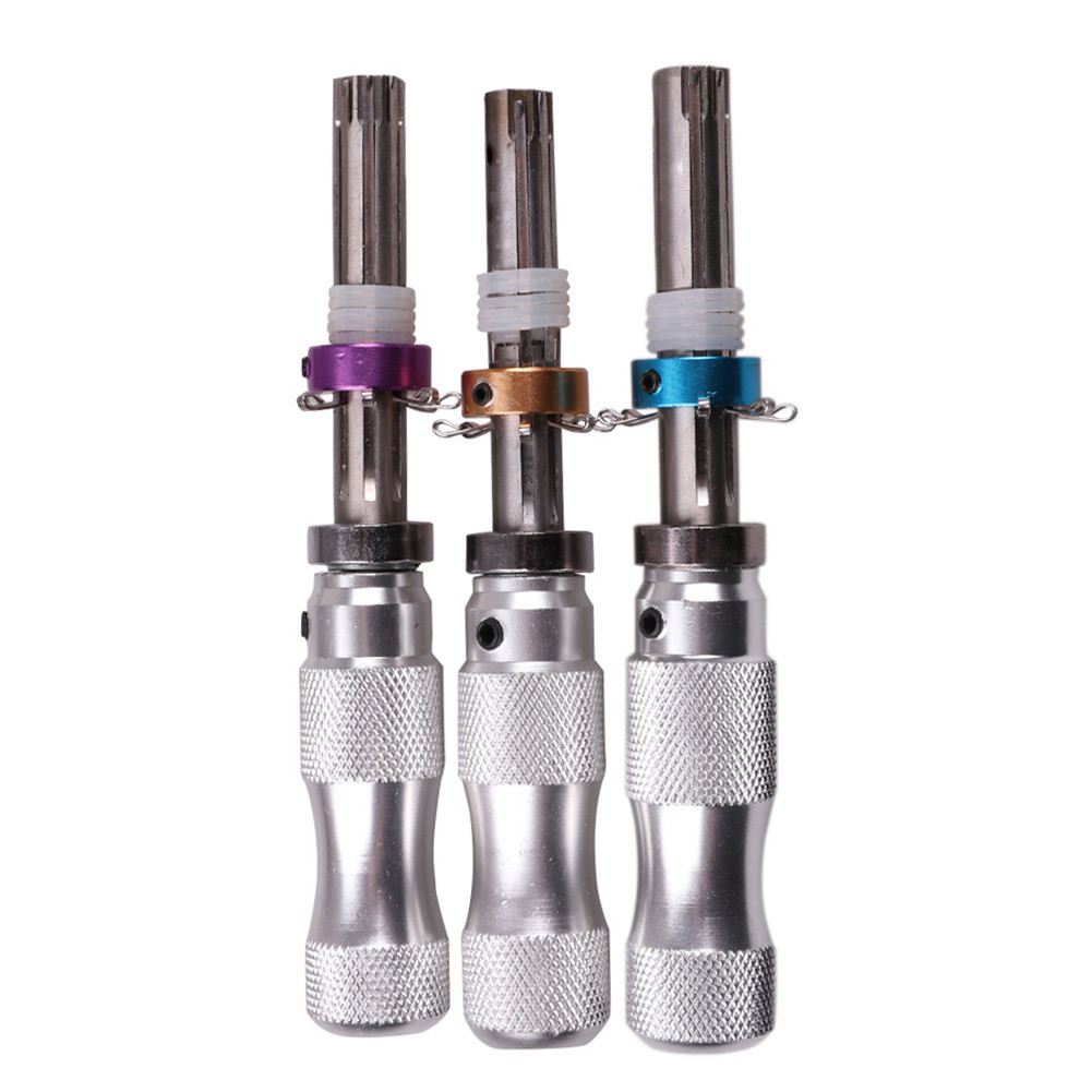 3Pcs Tubular 7 Pins Lock Pick Tool Locksmith Tool Lock Pick Set ...