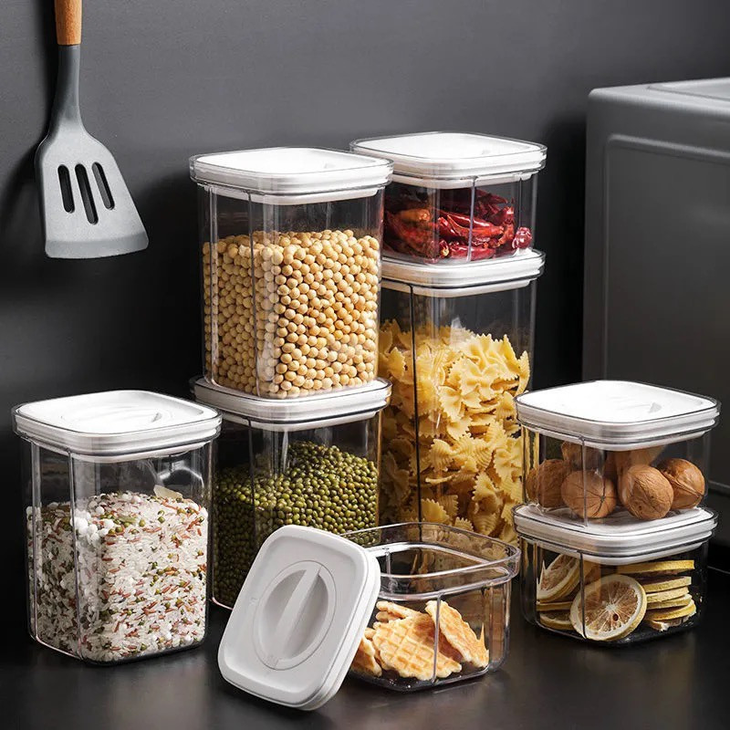 Food Storage Container Twist Lock Airtight Container Leakproof Food ...