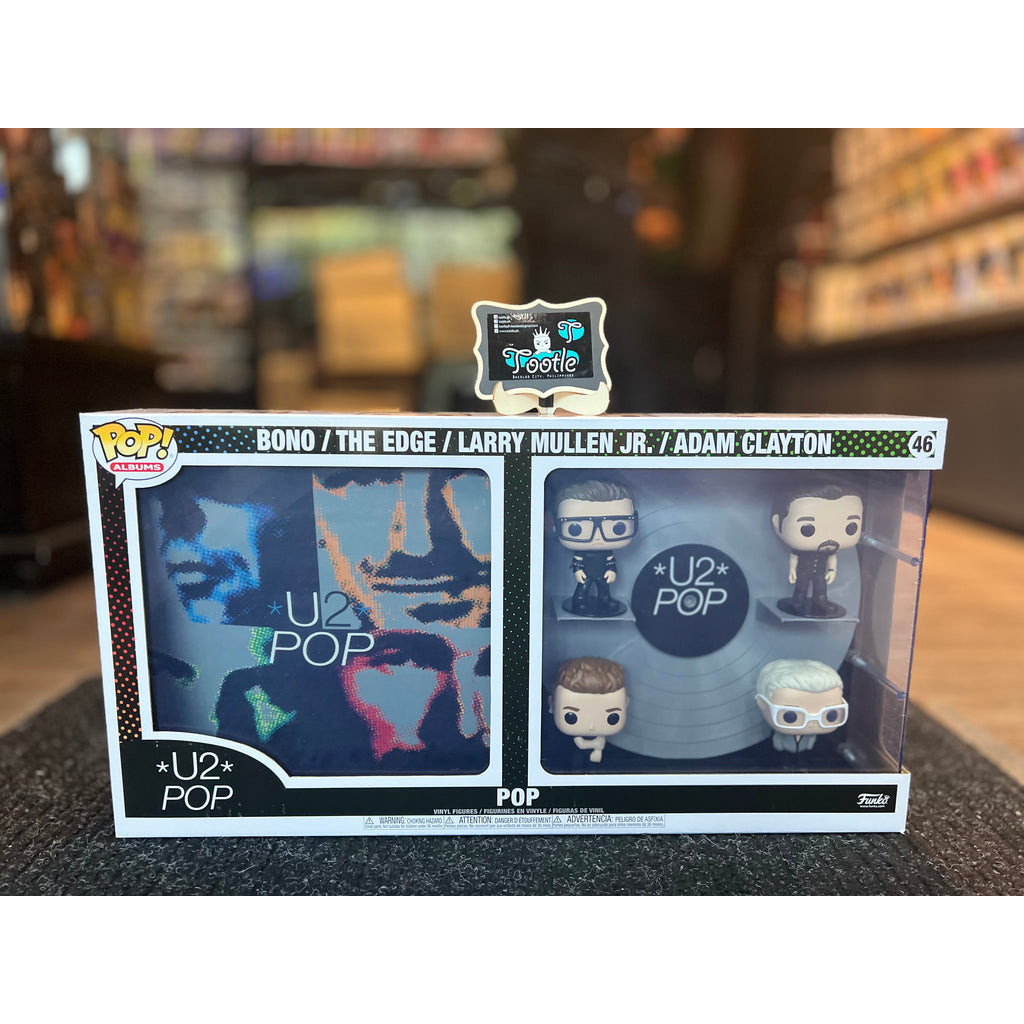 U2 POP ALBUM 46 Bono / The Edge / Larry Mullen Jr. / Adam Clayton Funko ...